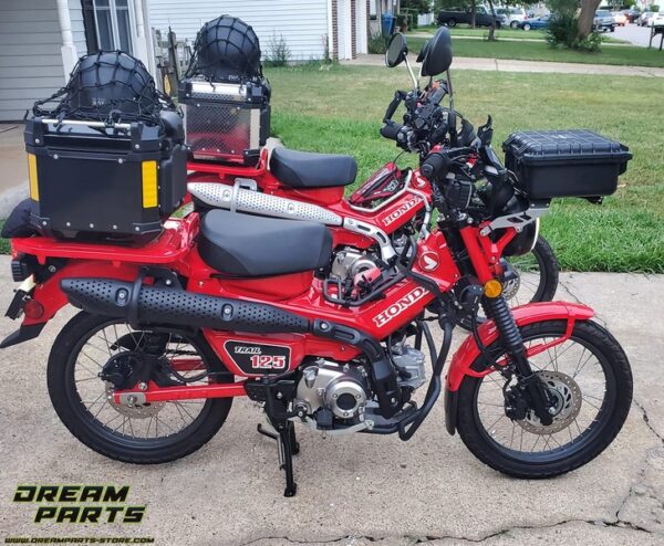 Black exhaust protection CT125