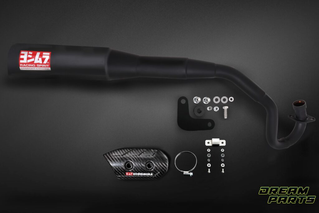 Cyclone 762 Yoshimura type-Up exhaust